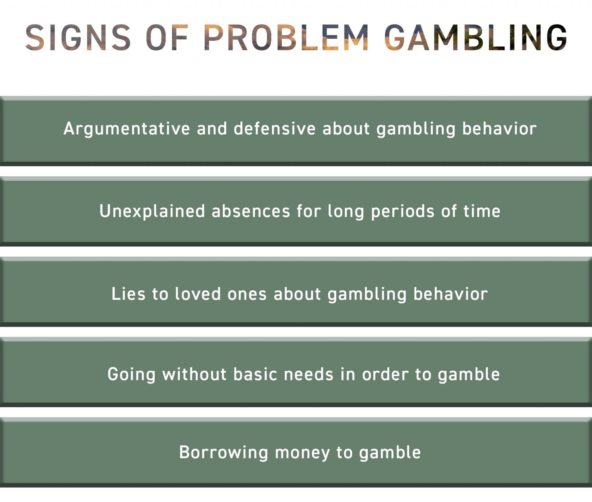 Problem Gambling Program - Yellowhawk Tribal Health Center